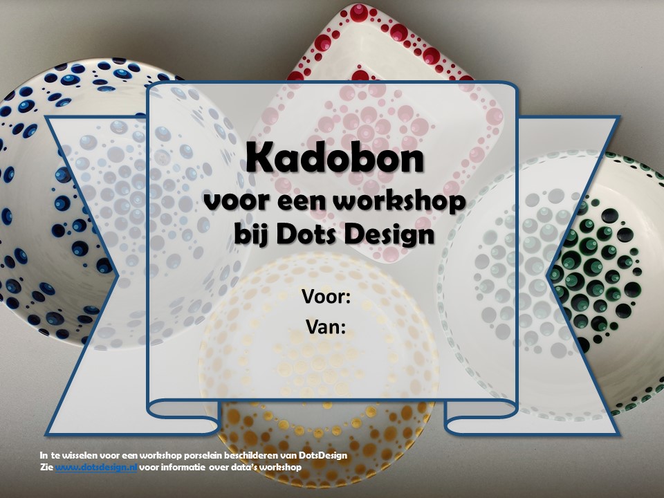 kadobon • Dots Design.nl