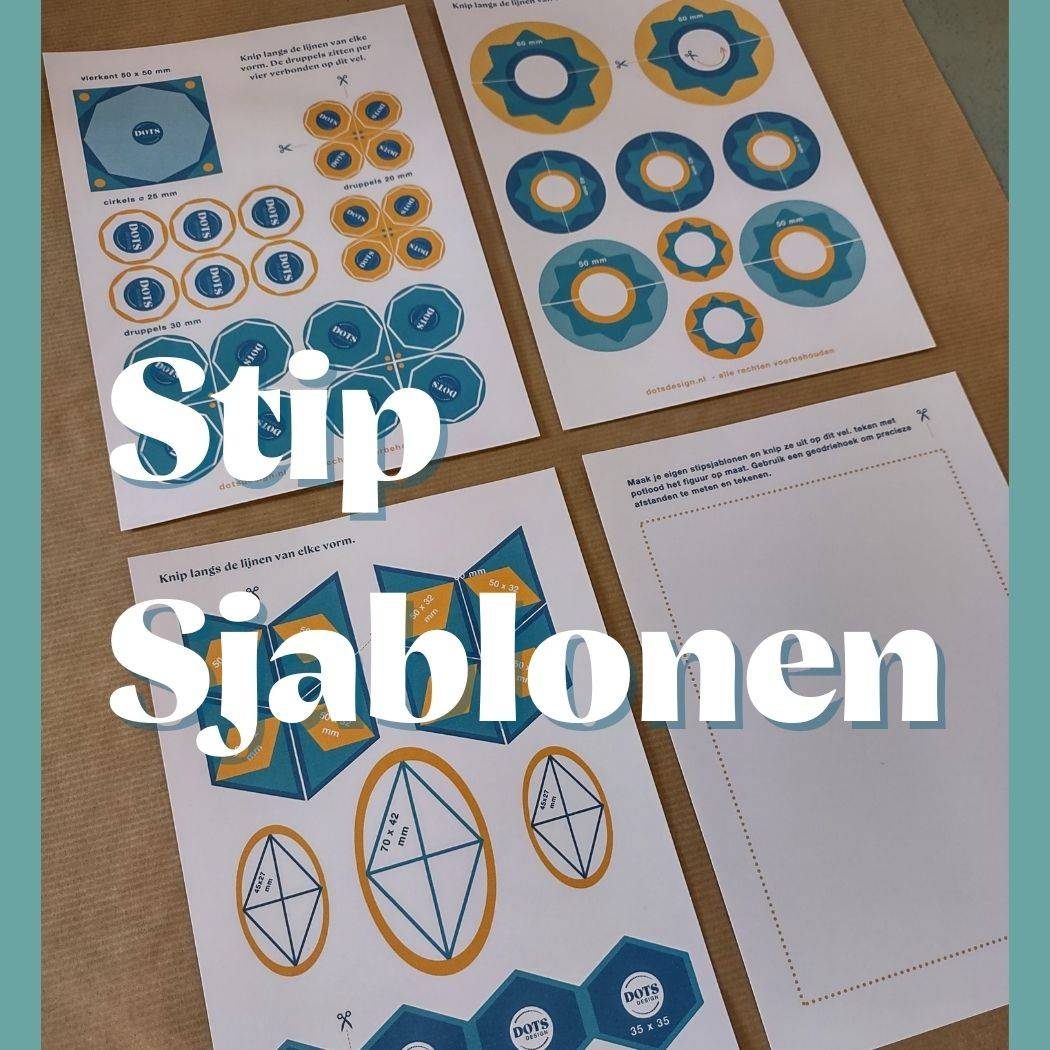 Stipsjablonen van DotsDesign • Dots Design.nl